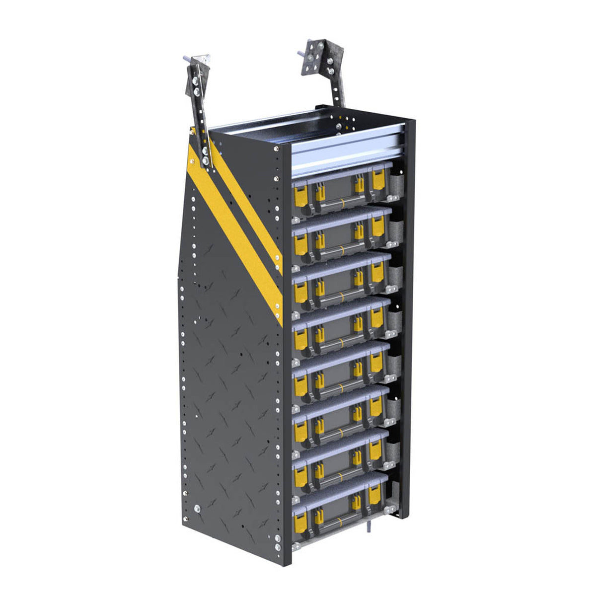 Partskeeper Parts Organizer Storage Cabinet w/ 8 Carry Cases - N4-PS20 ...