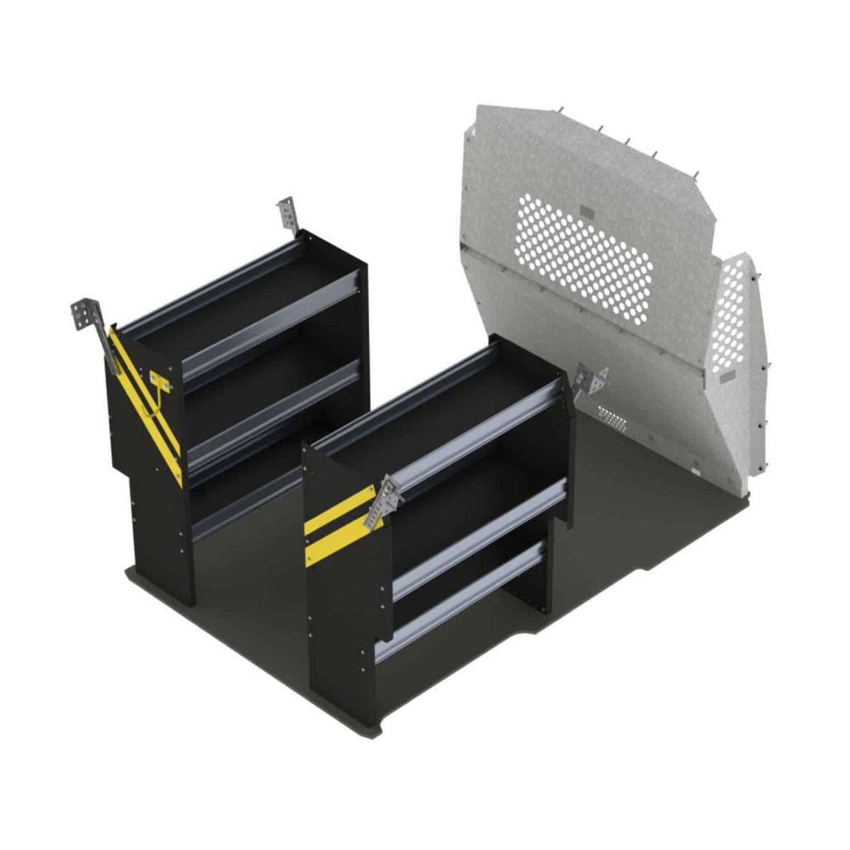 Contractor Van Shelving Package, RAM ProMaster City – PMC-10 — Van Pro Inc.